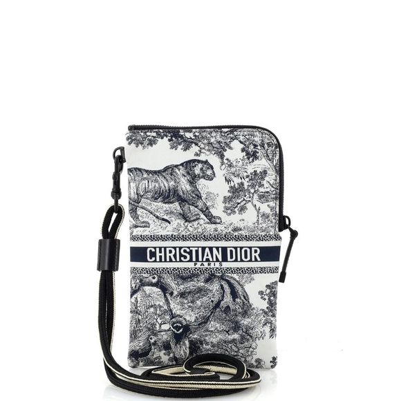 Dior | Bags | Christian Dior Diortravel Multifunctional Pouch Printed ...